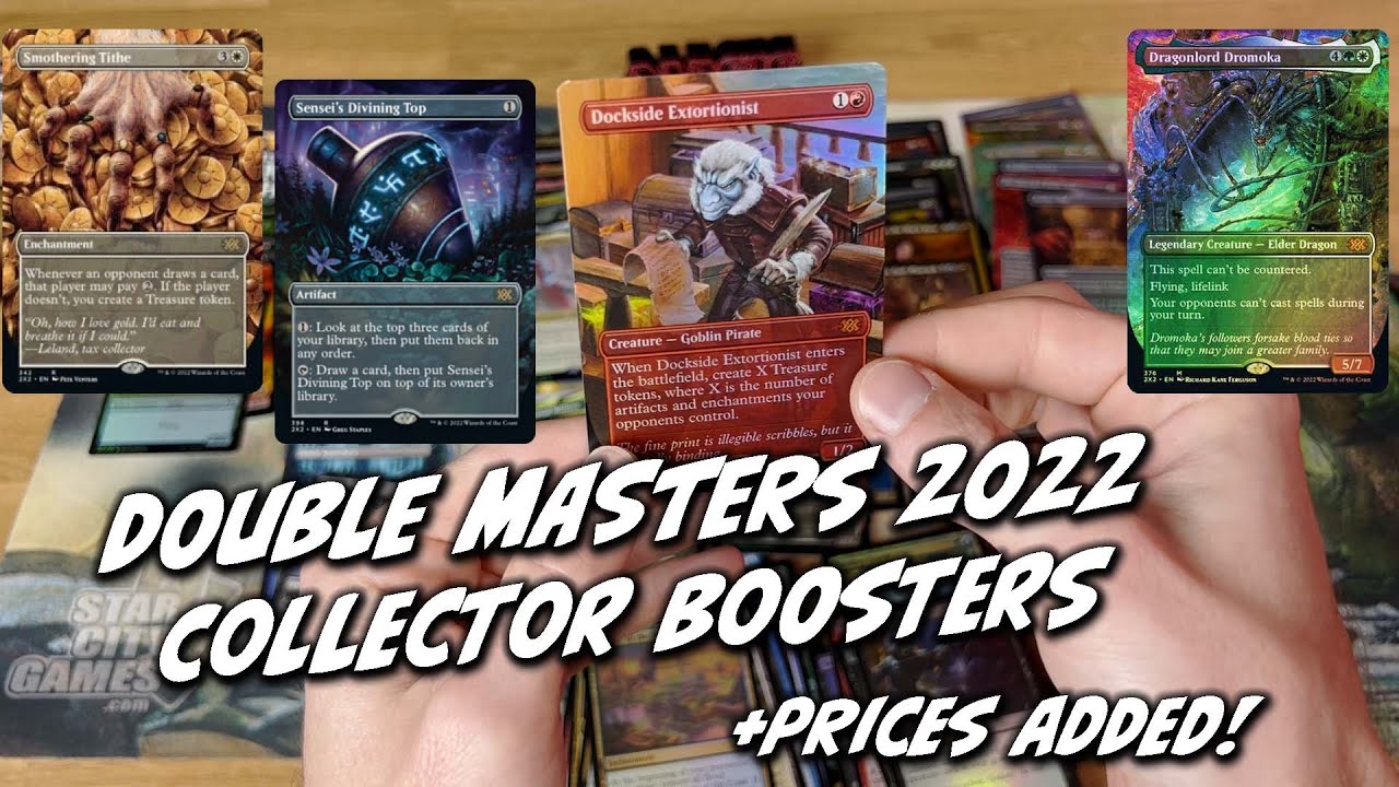 FIRST COLLECTOR BOX- WE GOT THE DOCKSIDE! DOUBLE MASTERS 2022 - YouTube