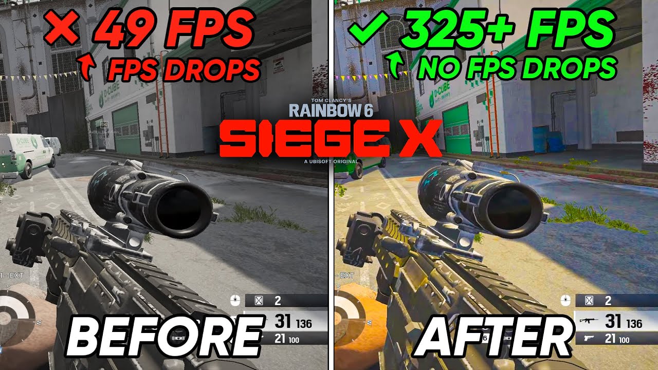 Rainbow Six: Siege X – Best Settings to BOOST FPS & Reduce Lag (Insane ...