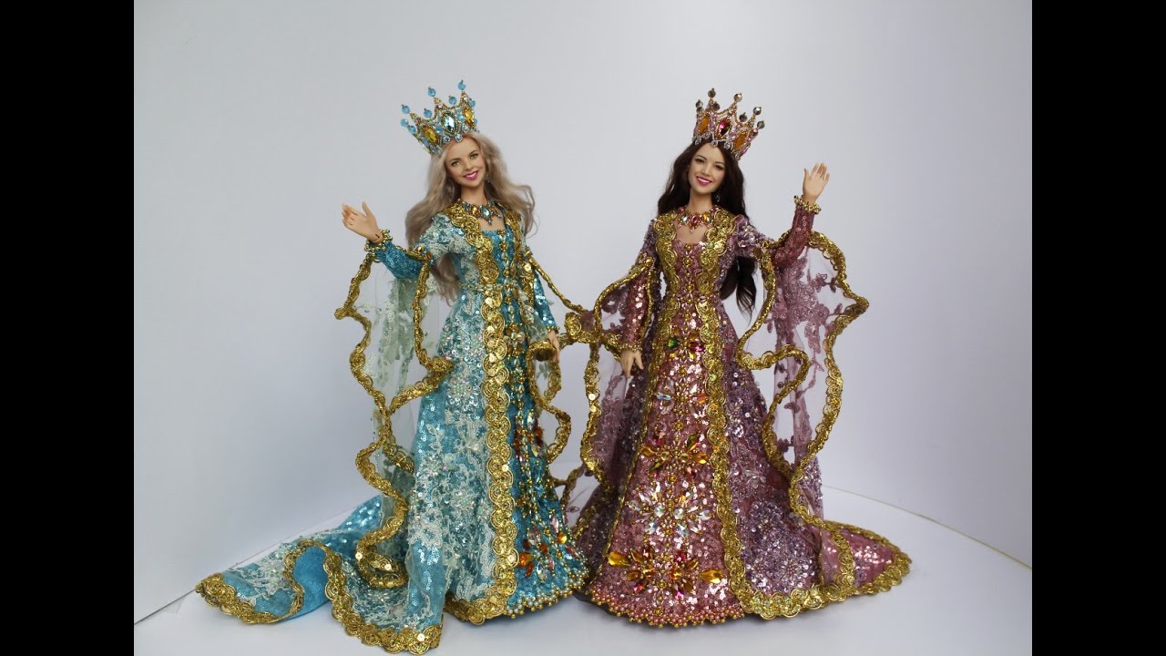 Muñecas de colección: Ekaterina y Yessica de Dueto Imagen. Artista: Larisa Isaeva (Rusia) - YouTube