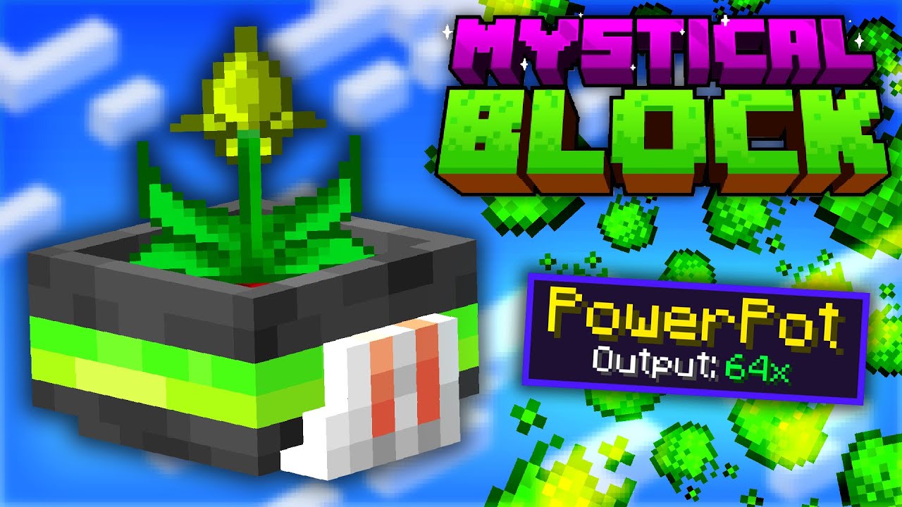 Minecraft Mystical Block | MASTER INFUSION CRYSTAL & POWER POTS!! #5 ...