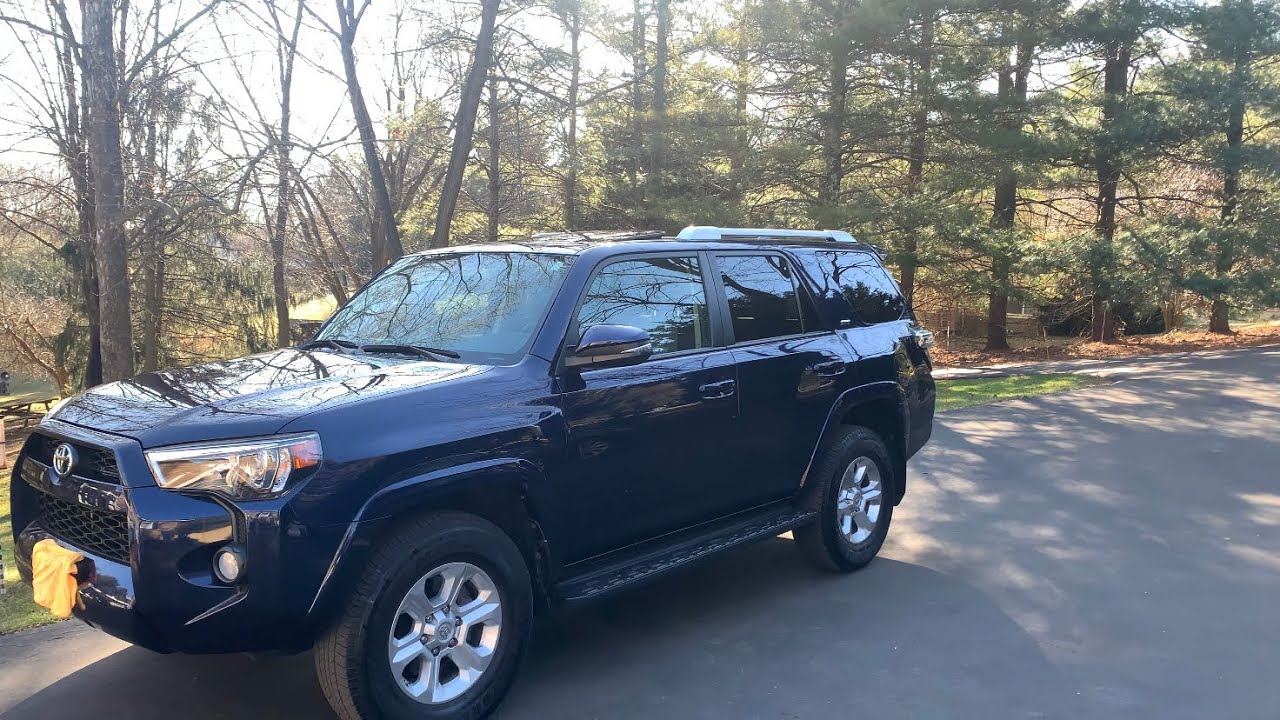 2018 Toyota 4Runner sr5 premier start up and review - YouTube