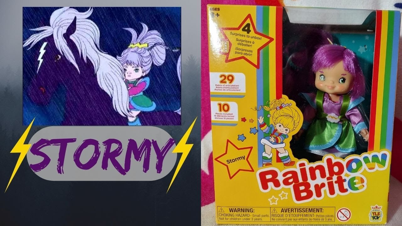 Stormy, Rainbow Brite Doll, Adorable! - YouTube