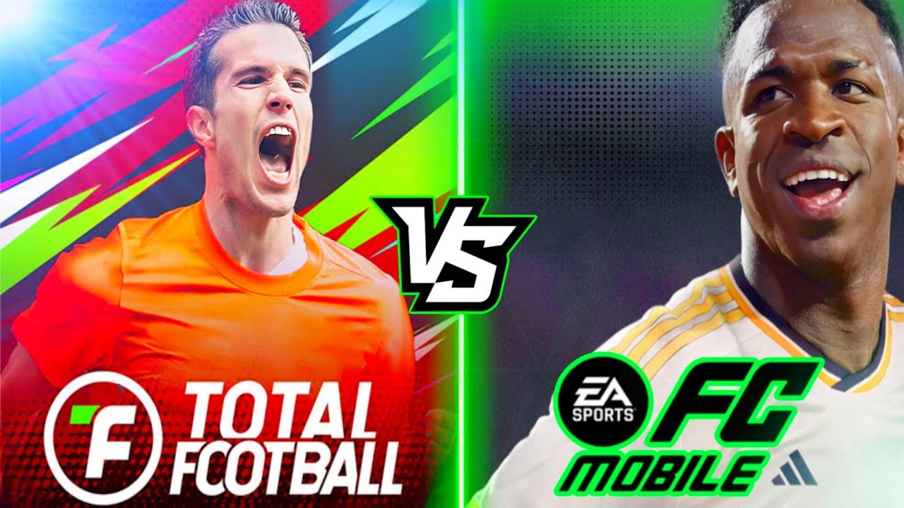 TOTAL FOOTBALL VS FC MOBILE | FULL COMPARISON IN 2024 - YouTube