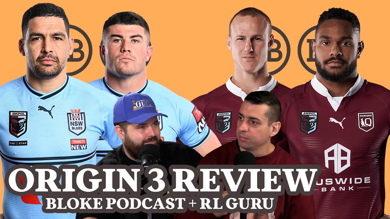 Bloke In A Bar - Origin 3 Review w/ Rugby League Guru - YouTube