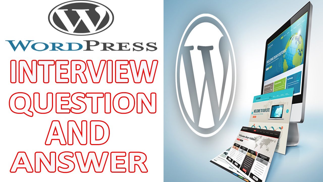 Wordpress interview question and answer | Bilal EduInfo - YouTube