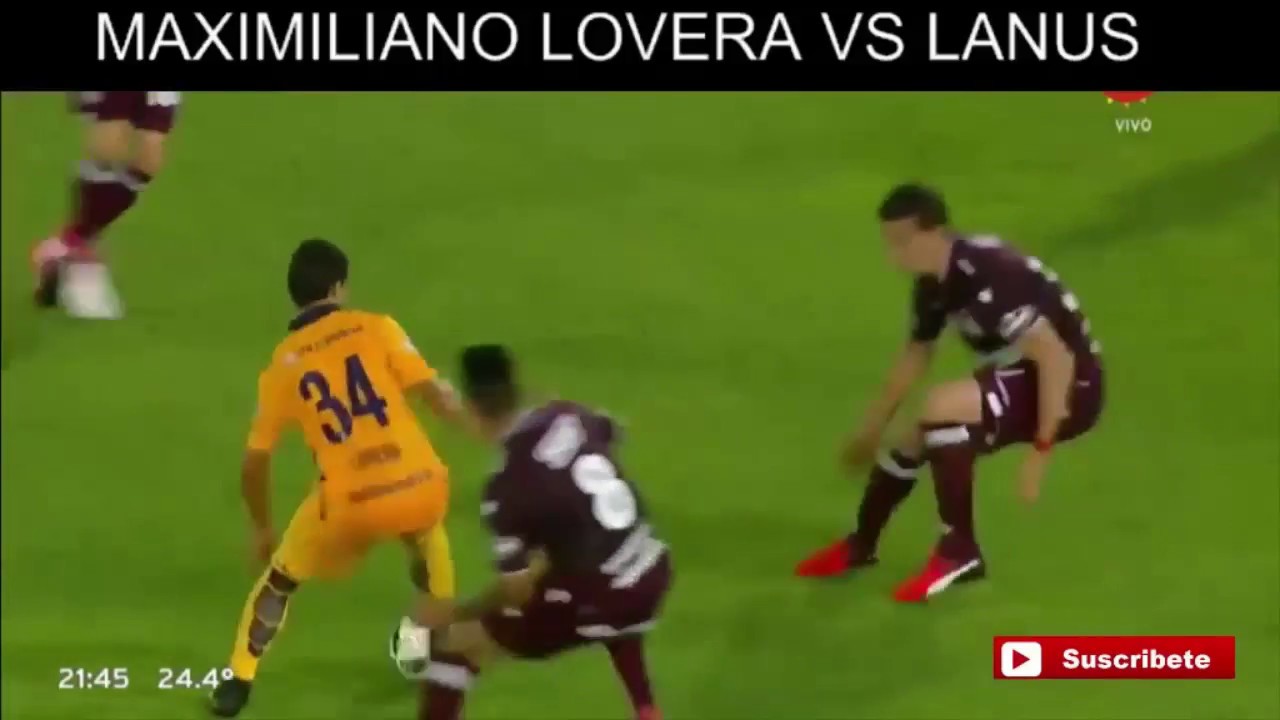 MAXIMILIANO LOVERA -- CENTRAL 1 LANUS 2 / FECHA 13 TORNEO ARGENTINO (12 ...