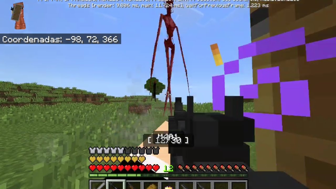 Jugando el mod de las criaturas de doctor nowhere en Minecraft Gemplay ...
