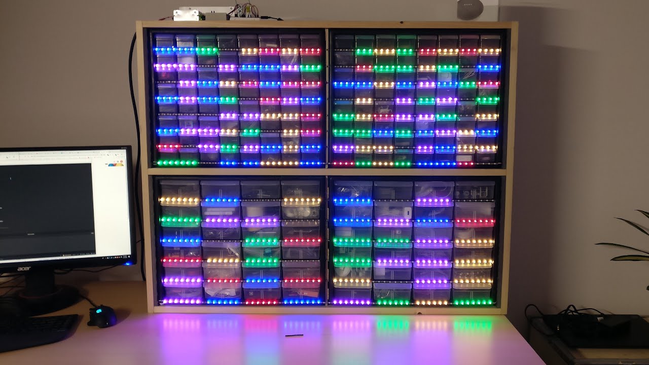 This Voice-based Parts Organizer Knows What Drawer Each Item Is Stored in