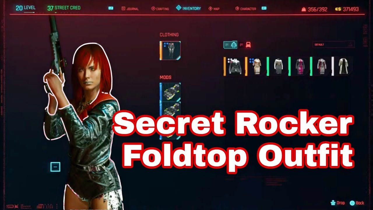 🎮 Cyberpunk 2077: How To Unlock Legendary Rocker Foldtop Outfit ...