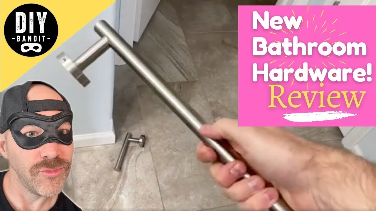 🔥 Upgrade to New/Modern Bathroom Hardware Review + Step-by-Step DIY ...