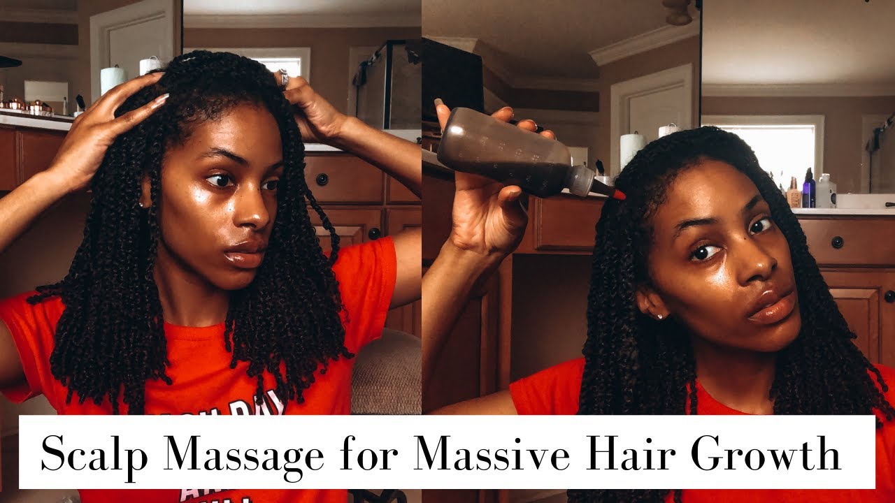 Scalp Massage For Massive Hair Growth || Klassically Kept - YouTube