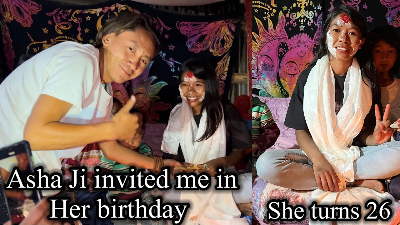 || ASHA JI INVITED ME IN HER BIRTHDAY || @TedKunchok - YouTube
