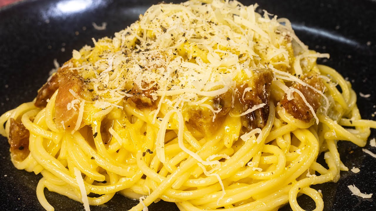 APRENDA O CARBONARA TRADICIONAL - YouTube
