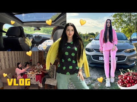 MAŞIN GÖZÜMNƏN DÜŞDÜ 🥹 XAÇMAZ VLOG 🌳 Ayka 14💛