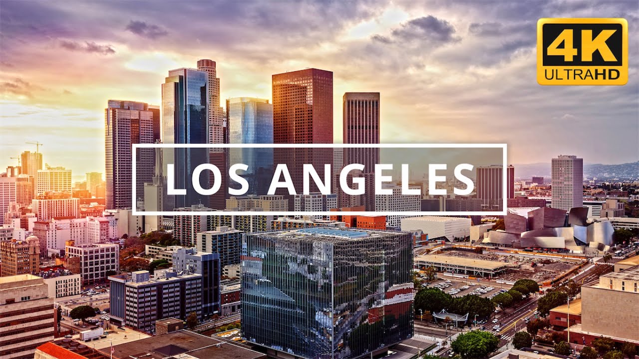 Los Angeles ,USA 🇺🇸 | 4K Drone Footage - YouTube