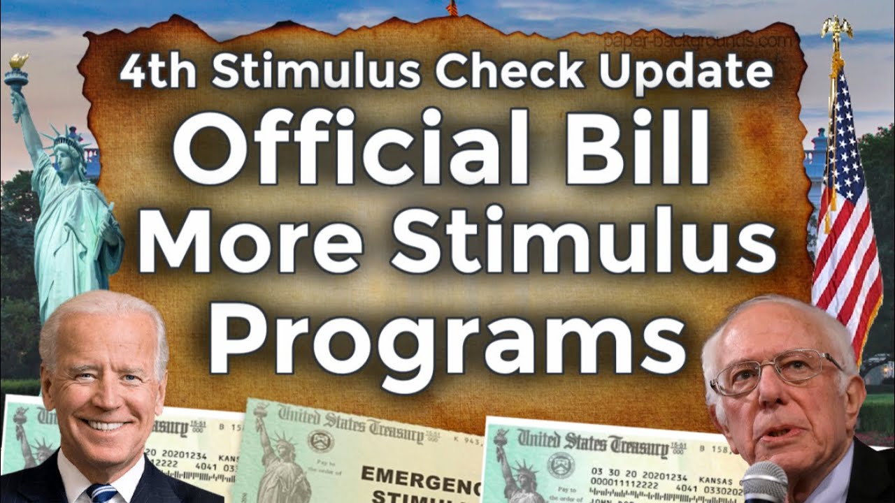 Official Bill!! More Approved 4th Stimulus Inflation Programs Tax ...