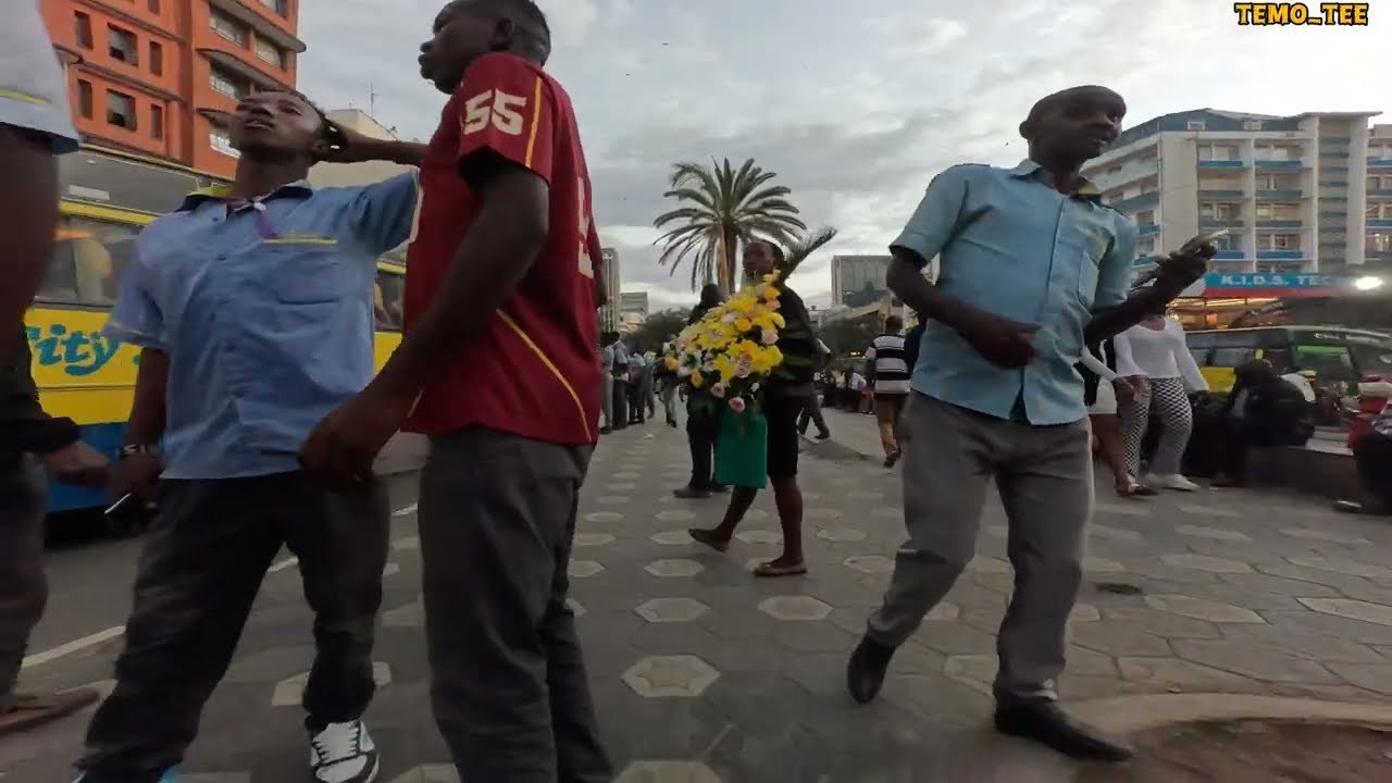 Nairobi's New Walkable City Unveiled:Moi Avenue Transformation - YouTube