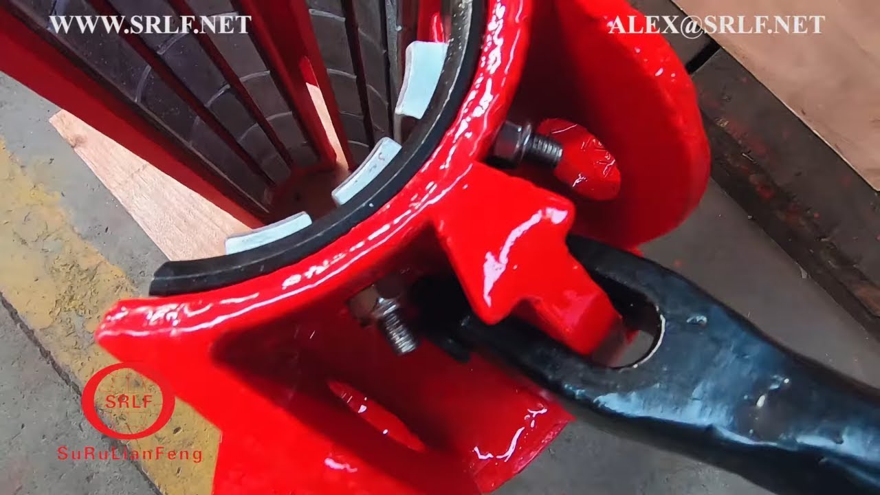 Grit face drill pipe slips (SDXL SDML SDS) C/W CRA INSERTS - YouTube