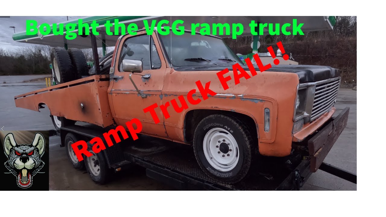 I buy Derek's ramp truck but cannot bring it home!! - YouTube