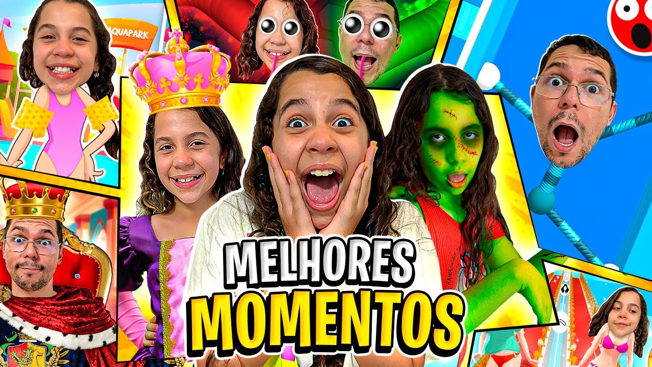 OS MELHORES MOMENTOS DO CANAL SARAH DE ARAUJO GAMES ! - YouTube