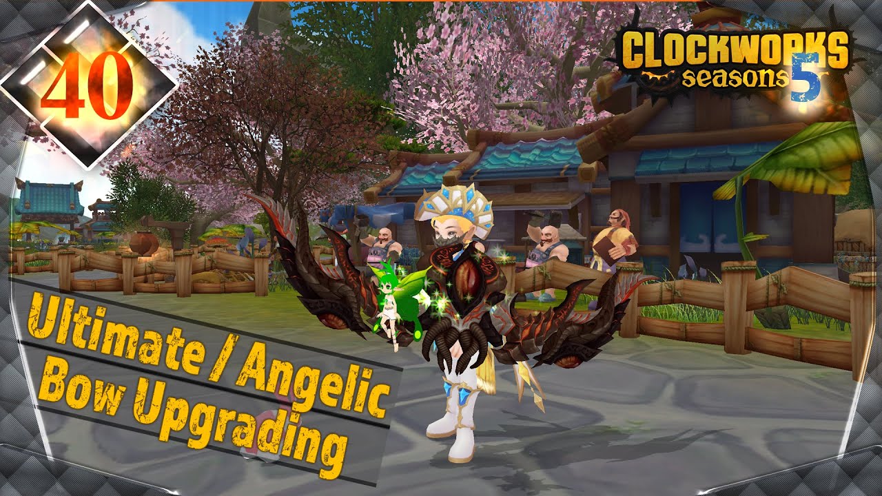 #Flyff Ultimate/Angelic Bow Upgrading 🎞40 ★ CW Flyff S5 - YouTube