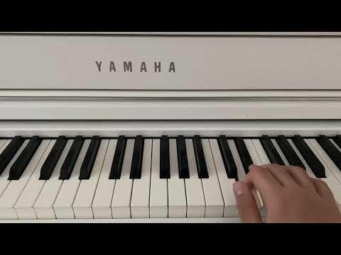 Acemi Anneler jenerik/müziği piyano ile