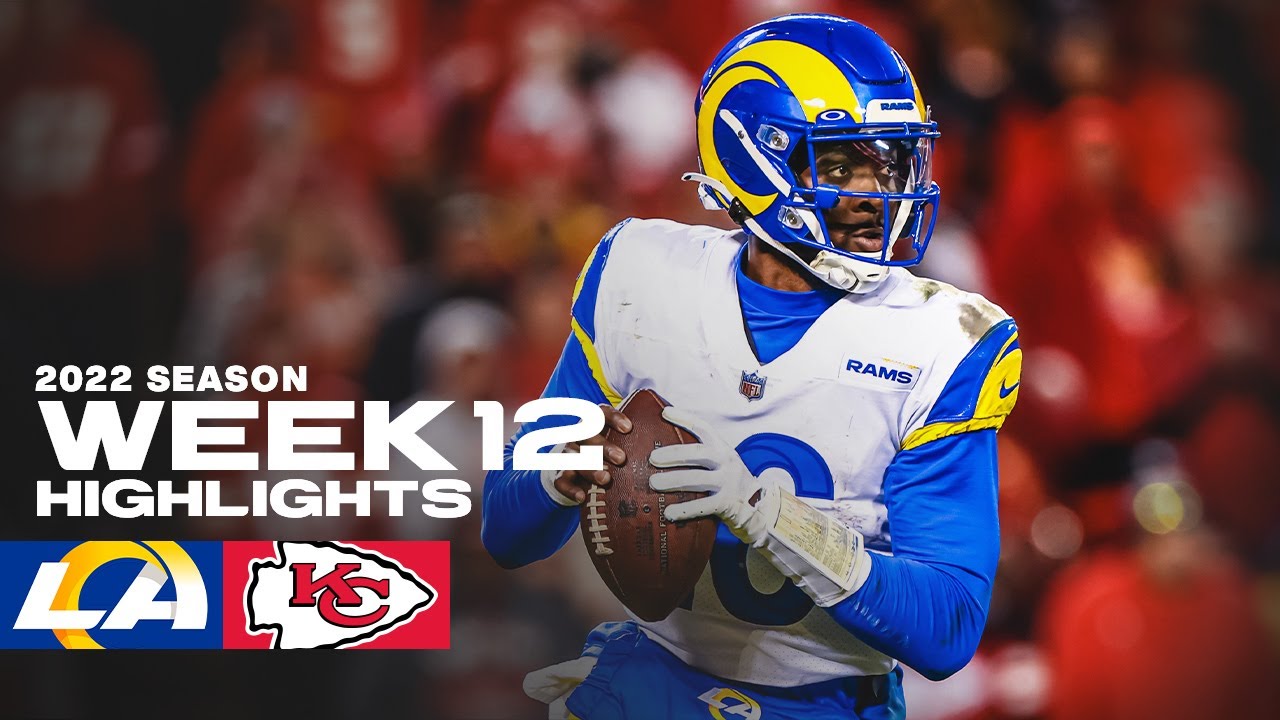 Highlights: Rams' Top Plays vs. Chiefs In Week 12 | Bryce Perkins First ...