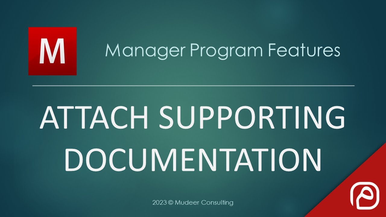 Manager.io Guides 55 : Attach supporting documentation - YouTube