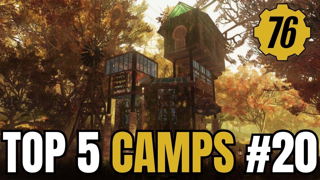 EPIC Fallout 76 Camps | This Weeks Top 5 Fallout 76 Camp Builds! - YouTube