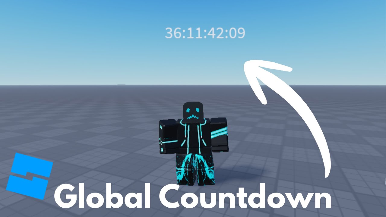 How to make a global Countdown in Roblox Studio - YouTube