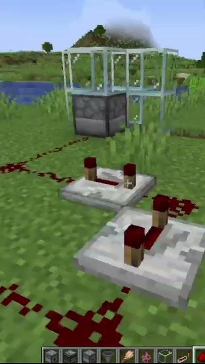 Quick Armadillo Scute Farm #minecraft #subscribe - YouTube