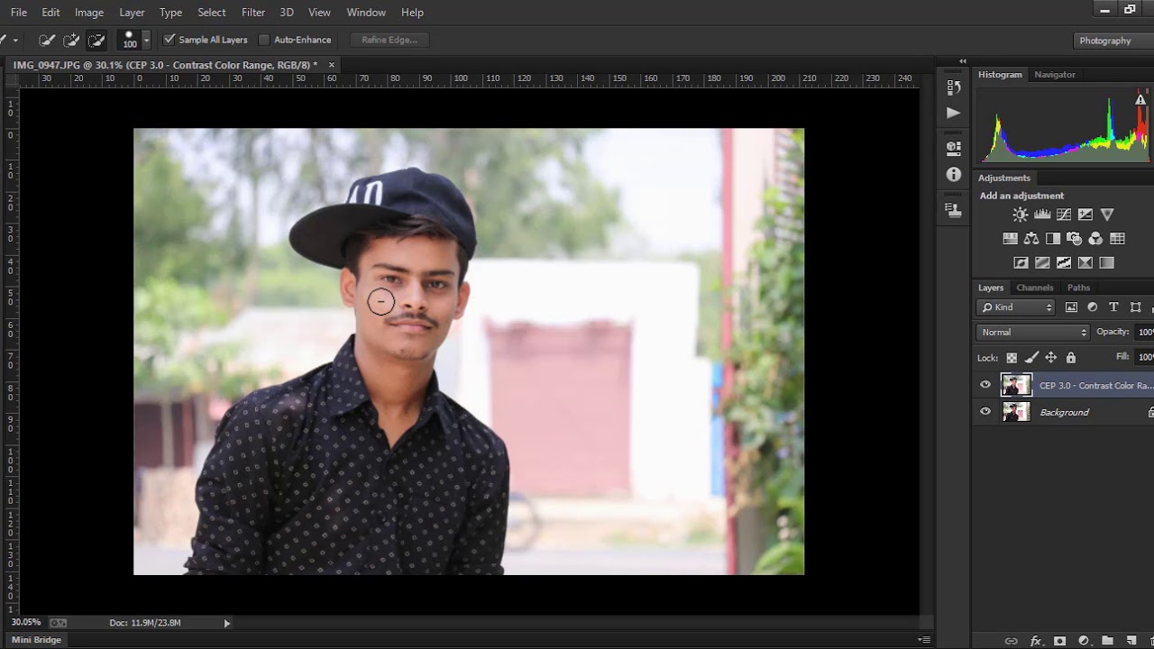 3 Steps to Clean Your Face In Photoshop : Basic Tutorial : Harshu EFX ...