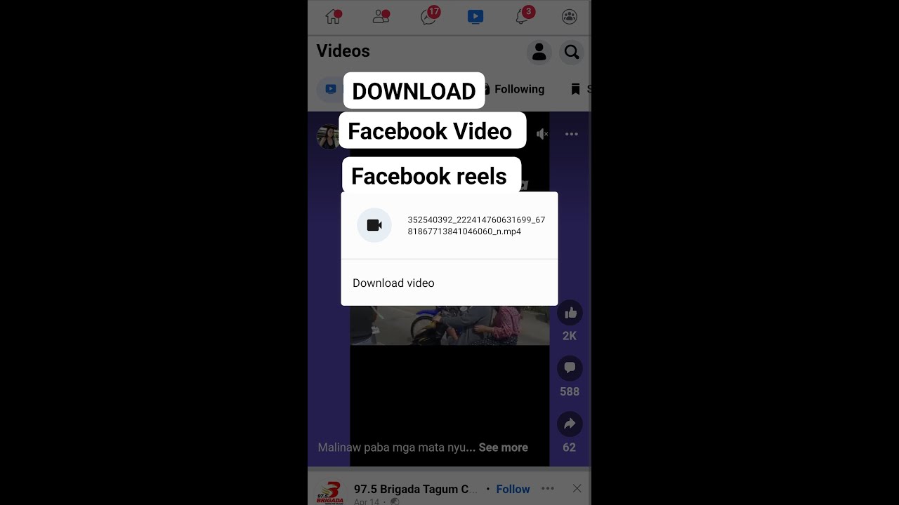 How To Download video on FB reels or Facebook Video - YouTube