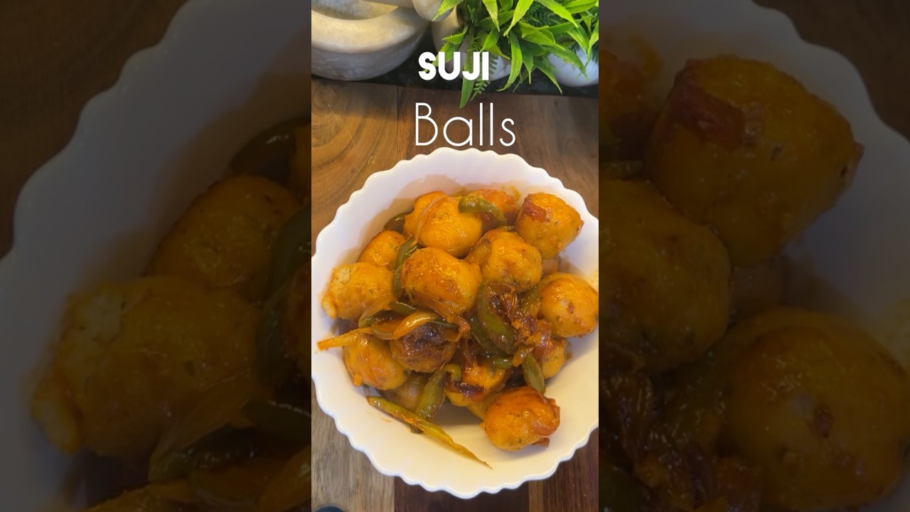 Suji Balls Recipe #youtubeshorts #homemaderecipebyshweta #explore # ...