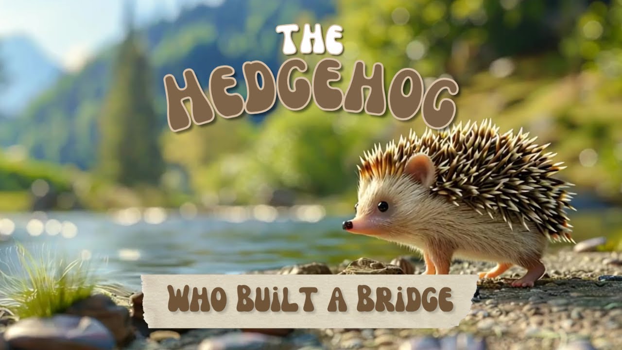 🦔 Story For Children: The Hedgehog Who Built a Bridge 🌉 - YouTube
