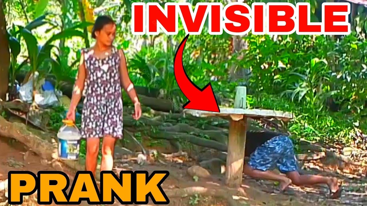 INVISIBLE PRANK FUNNY VIDEO - YouTube