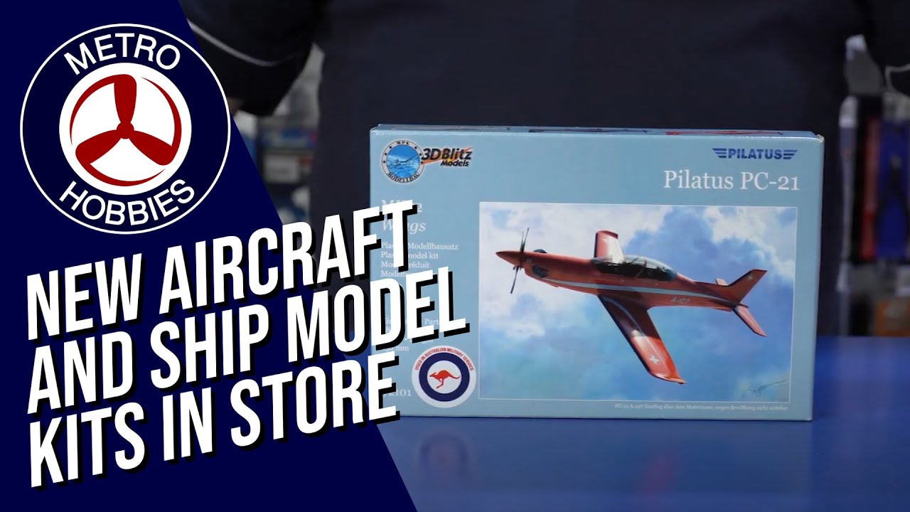 New Aircraft and Ship Model Kits In Store | Model Kit News Report - YouTube