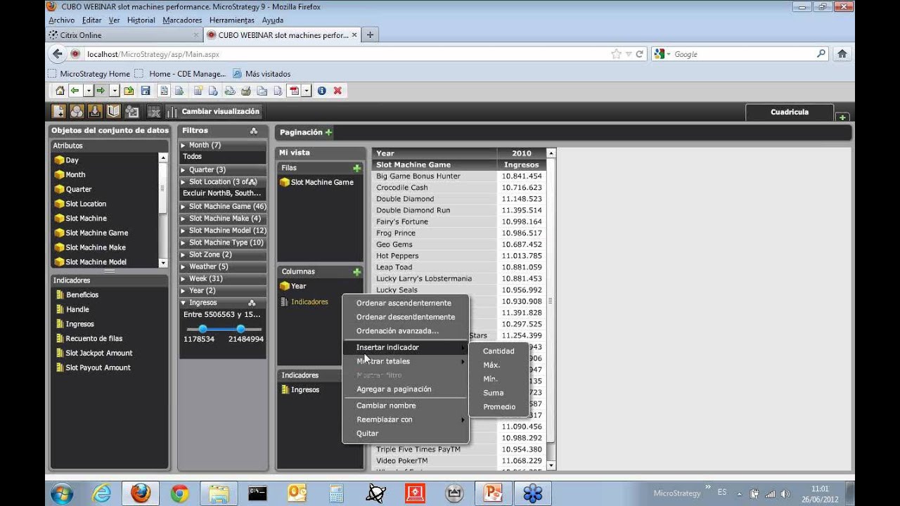 Cómo crear un cuadro de mandos en 30 minutos con Visual Insight, de ...