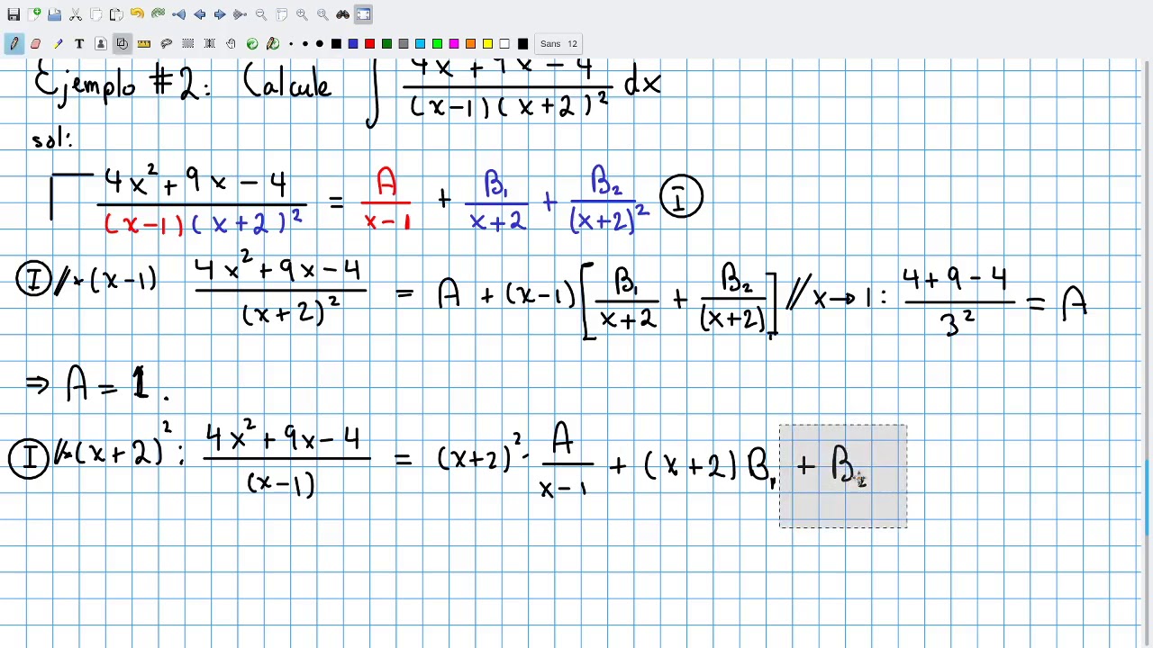 Fracciones Parciales 3 - YouTube