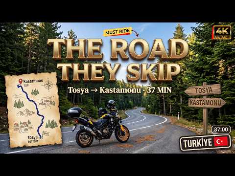 Tosya to Kastamonu | Turkiye 2026 🇹🇷 | Turkiye's Uncharted Roads