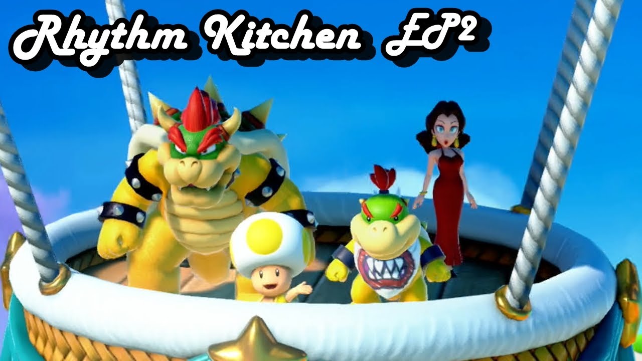 Super Mario Party Jamboree Rhythm Kitchen EP2 Bowser and Bowser Jr ...