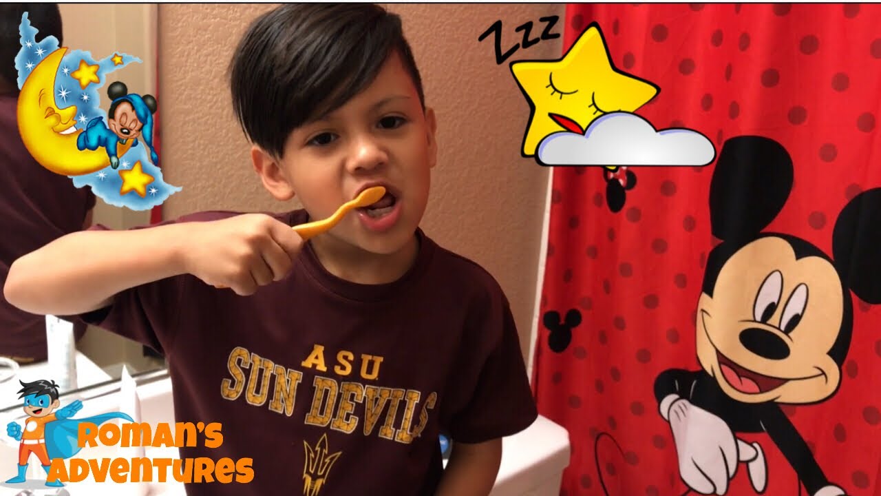 Kid Night Routine Bedtime! Toys And A Story Vlog - YouTube