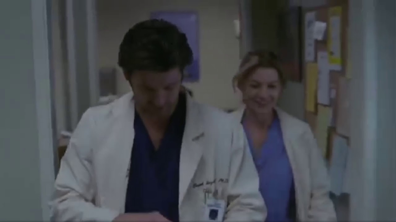 Derek and Meredith Scene S1 E4 Part 7 - YouTube