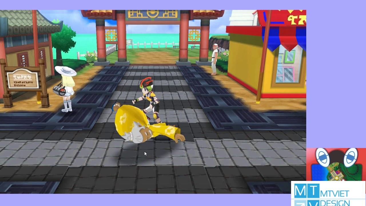 PokeMon Star : Bản rom hack 3ds của pokemon Ultra Moon - khi giáo sư ...