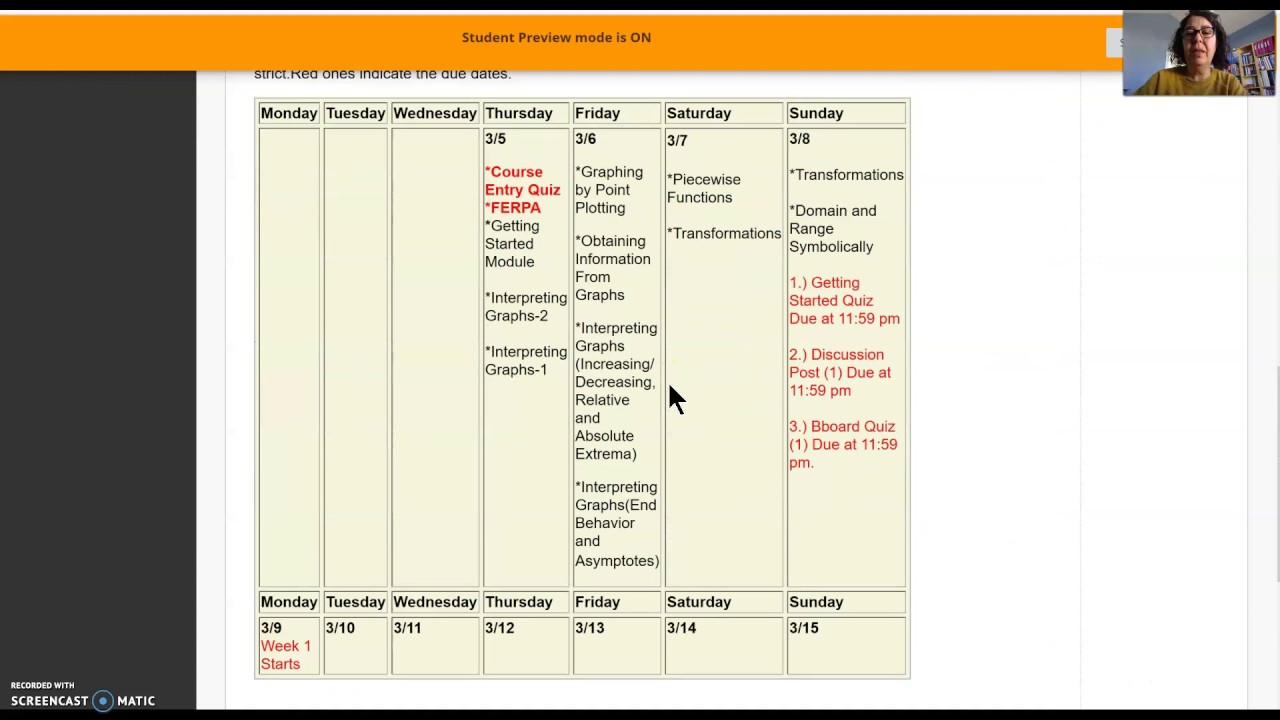 8 Week Online Course Navigation - YouTube