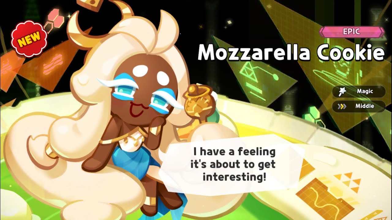 Mozzarella Cookie Gacha Animation | Cookie Run Kingdom - YouTube