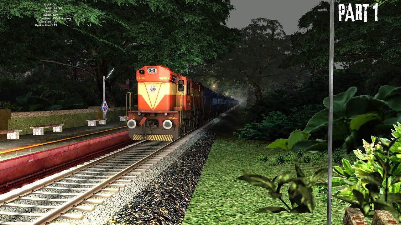 Indian Railway Train Simulator Pc Gameplay || 06470-Nilumbur rd ...