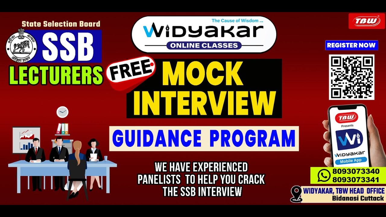 Join FREE MOCK INTERVIEW & Guidance Program | SSB ODISHA Lecturers | With Best Penalists of ...