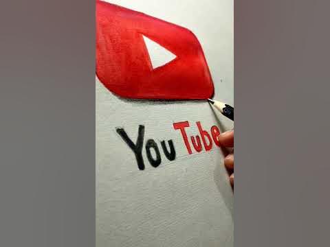 How to draw YouTube Play button #shorts #viral #drawing - YouTube