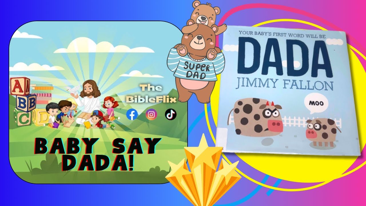 DADA By Jimmy Fallon! Baby Readaloud by Zuzu! #dada #storytime #baby # ...